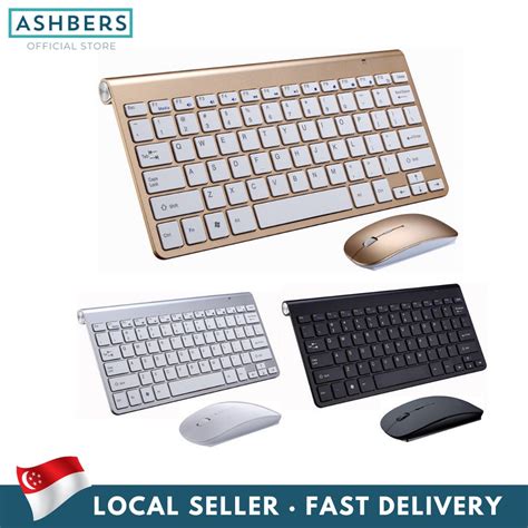 Wireless Keyboard And Mouse Portable Mini Keyboard Mouse Combo Set For