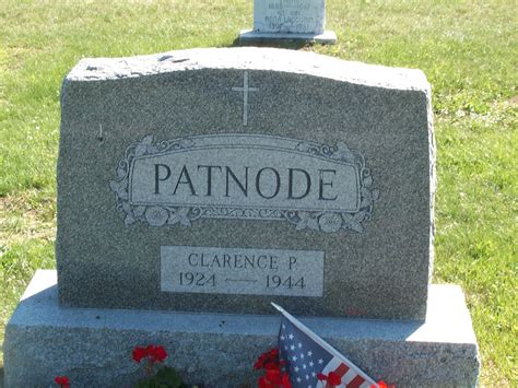 Clarence P Patnode 1924 1944 Find A Grave Memorial