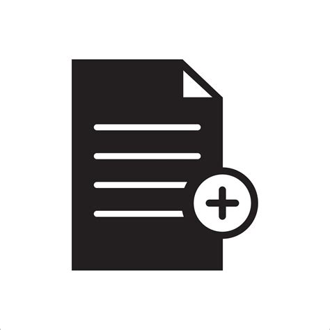 Document And Files Vector Icon Add File Delete File Icon Office Files And Documents Icon EPS