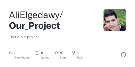 Github Alielgedawyourproject This Is Our Project