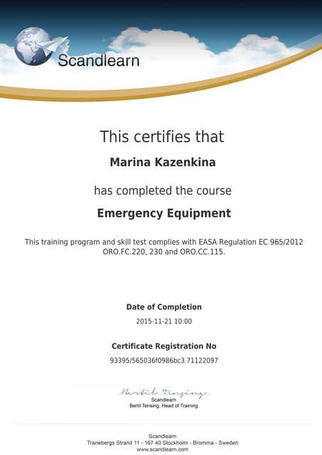 Cert Emergency Equipment Training Pdf