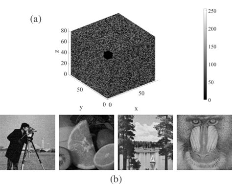 clipping test using image set i a 3d cipher image set i with 9 × 9 ×