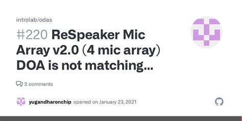 ReSpeaker Mic Array V Mic Array DOA Is Not Matching With Calculated Azimuth From SSL Json