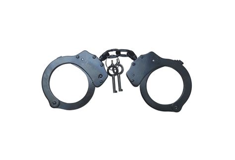 Black Coated Heavy Duty Handcuffs