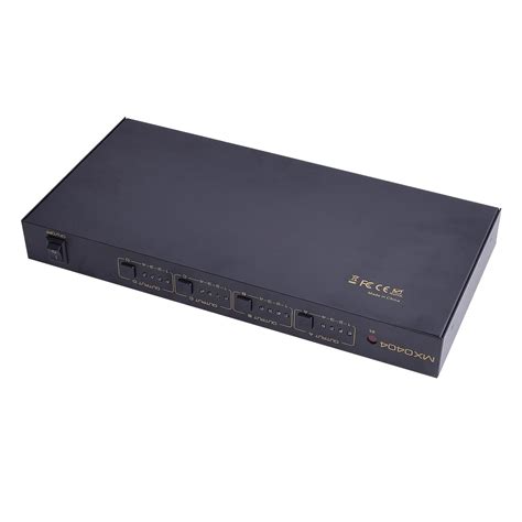 4 input 4 output hdmi matrix switcher splitter