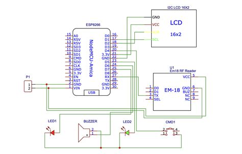 smart shopping cart using em 18 rfid and nodemcu