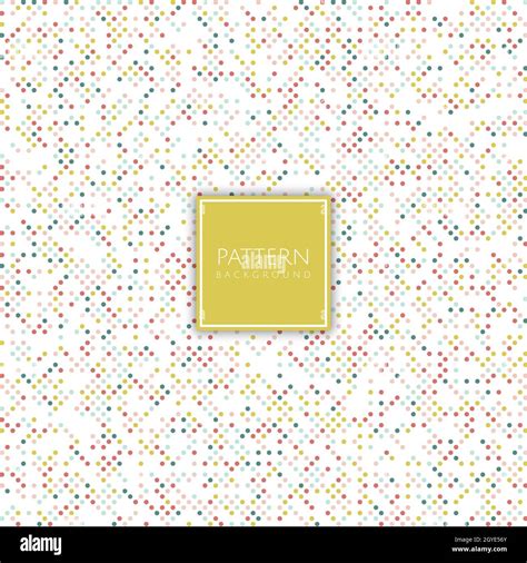 Abstract Background With A Halftone Dots Pattern Design Stock Photo Alamy