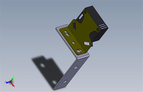 E3jk R4m2光电传感器 Solidworks 2012 模型图纸下载 懒石网