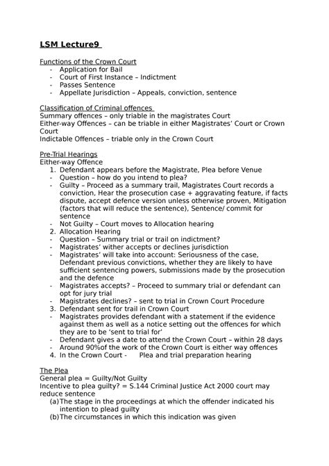 Lsm Lecture 9 Courts University Of Winchester Chris Lsm Lecture Functions Of The Crown