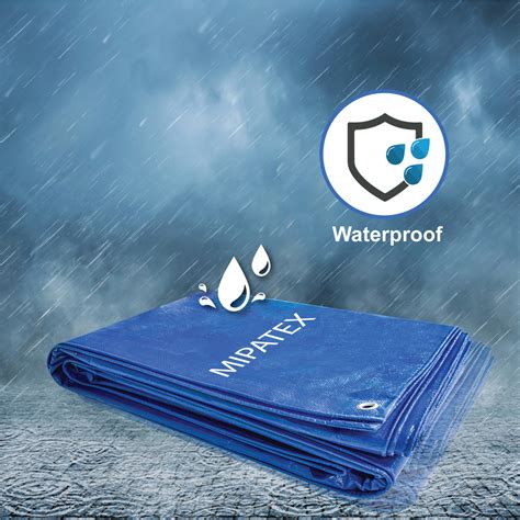 Buy Waterproof Tarpaulin Sheet Heavyduty Cover Mipatex Blue