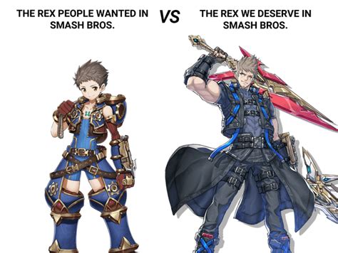 The Rex People Wanted In Smash Bros Vs The Rex We Deserve In Smash