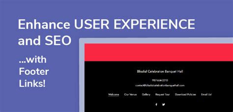 How To Add Navigation Links To Your Footer Website Blog