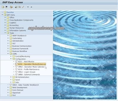 How To Assign Time Table To SAP Opmode SAP Basis Easy