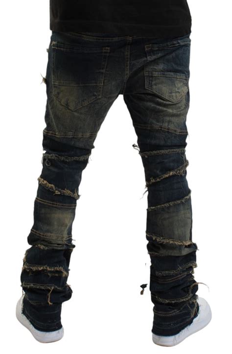 Brian Brothers Inc Martin Stacked Jeans Jtf1150 Dkvin Karmaloop