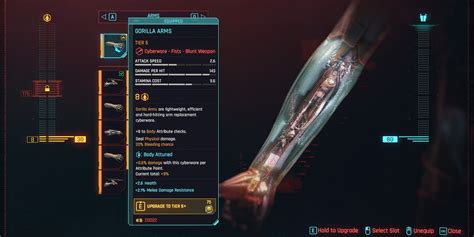 Cyberpunk 2077 The Best Pieces Of Cyberware In Every Slot And Where To