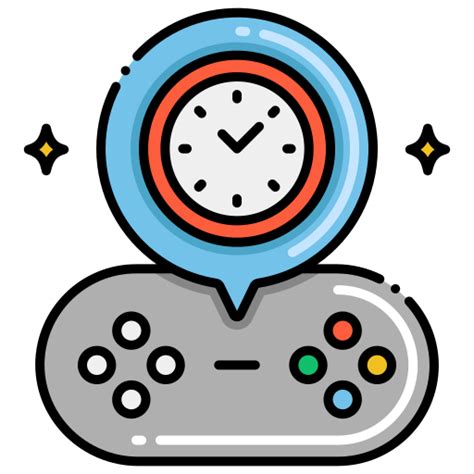 Game Controller Flaticons Lineal Color Icon