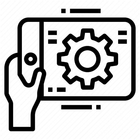 Control Engineering Setting Smartphone Tablet Icon