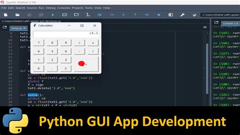 Python Creating A Gui Based Application Calculator In Python Using