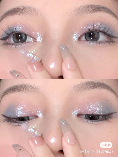 Douyin Makeup Blue Eyeshadow Aesthetic Makeup Look Artofit