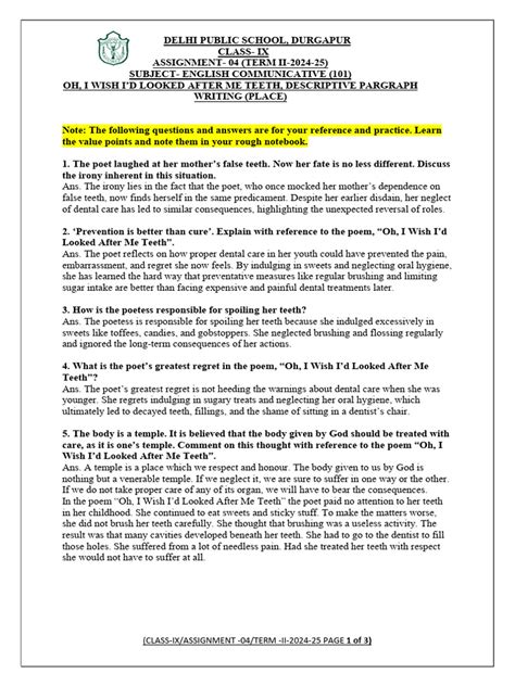 Class 9 Term 2 Assignment 4 2024 25 Pdf Waves Atoms