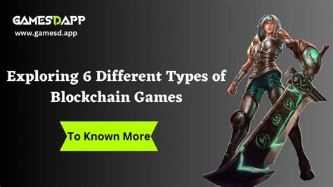 exploring 6 different types of blockchain games