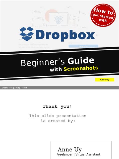 How To Use Dropbox Tutorial For Beginners With Screenshots Pdf