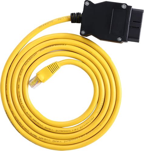 Enet Cable Interface Cable Obd To Ethernet For Coding Diagnostics Scanner Tools Compatible With