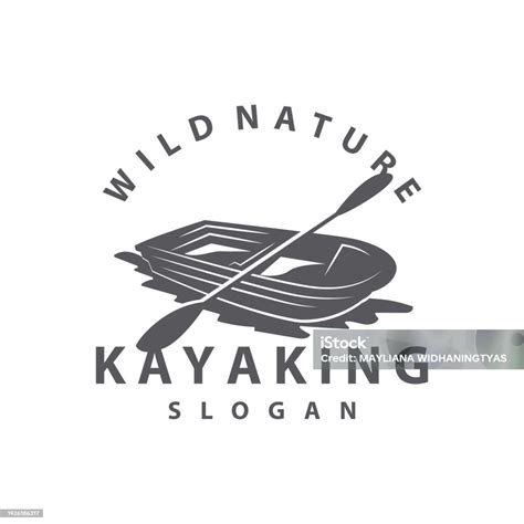 카약 기호 카누 패들 야생 모험 강 디자인 벡터 일러스트 레이 션 빈티지 스타일 0명에 대한 스톡 벡터 아트 및 기타 이미지 0명 강 공중 뷰 Istock