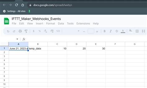 ESP Publish Sensor Readings On Google Sheets ESP