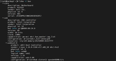 linux中硬件信息查询利器——lshw命令详解 csdn博客