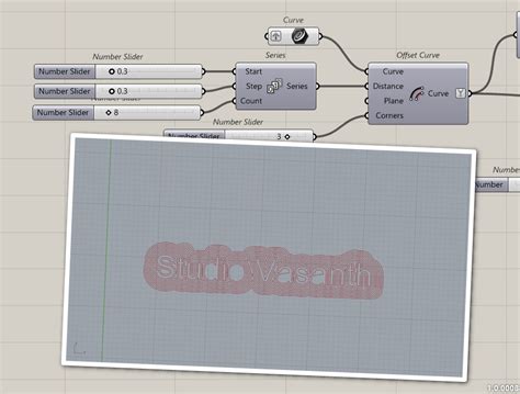 Polyline Offset Multiple Curves Cant Merge And Form One Region Geo