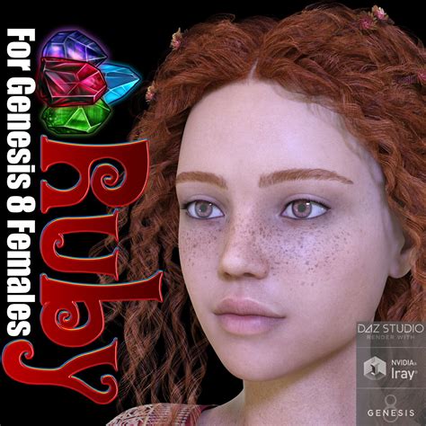 Precious Gems Ruby For Genesis 8 Females Daz 3d