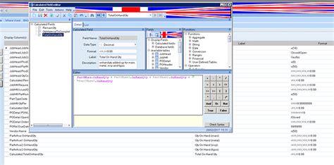 Baq Calculated Field Help How To Sum Epicor Erp 9 Epicor User