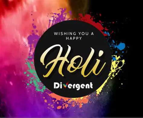 Divergent Software Labs Pvt Ltd On Linkedin Happy Holi Divergent