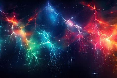 Premium Photo A Vibrant Visualization Showcasing