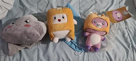 Lankybox Official Merch Regular Sized 8 Boxy Plush Toy