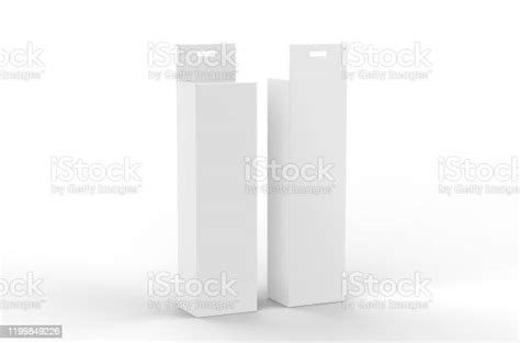 끊기 탭이 있는 흰색 빈 종이 상자 포장 격리된 흰색 배경의 모형 템플릿 3d 그림 0명에 대한 스톡 사진 및 기타 이미지 0명 3차원 형태 가냘픈 Istock