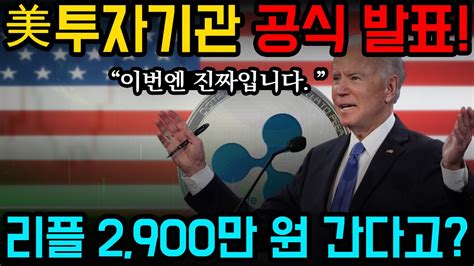 결국 리플xrp이 해냈습니다 미친 폭등 임박 리플 Xrp 리플전망 리플상승 리플하락 Youtube