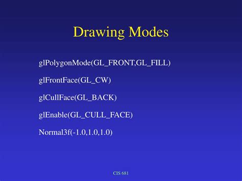 PPT Review OpenGL PowerPoint Presentation Free Download ID 4116513