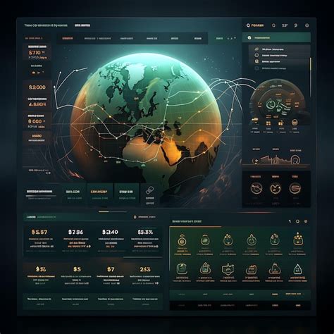 premium ai image web dashboard trading strategies dashboard with pre