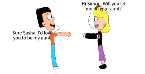 Sasha Becomes Simons Aunt By Simpsonsfanatic33 On Deviantart