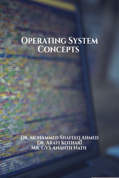 operating system concepts