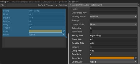 Ui Builder And Custom Elements Unity Engine Unity Discussions