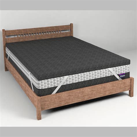 Buy Grey Orthopedic Mattress Topper With High Density Foam