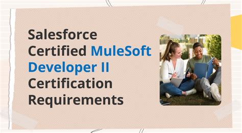 Salesforce Certified Mulesoft Developer Ii Certification Requirements