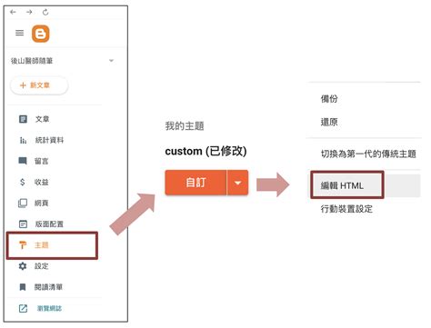 後山醫師隨筆 Blogger 頁面增加 程式區塊 code block 的方法