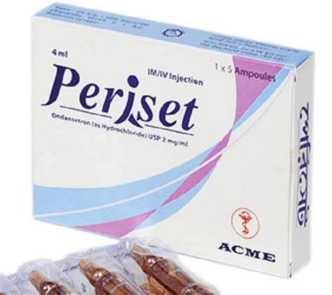Periset Im Iv Injection 4 Ml Ampoule Pcs Lifesaver