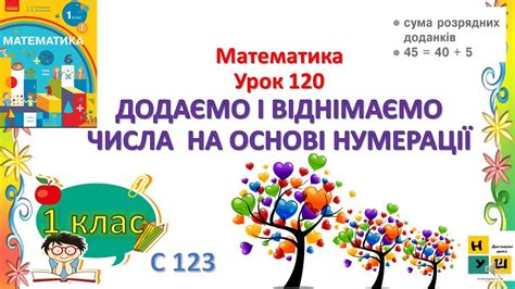 Математика 1 клас Урок 120 ДОДАЄМО І ВІДНІМАЄМО ЧИСЛА НА ОСНОВІ НУМЕРАЦІЇ Скворцова Youtube