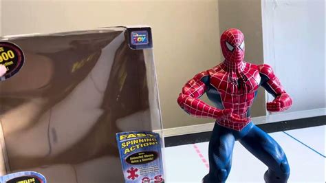 Thinkway Toys Action Command Spider Man Review Youtube