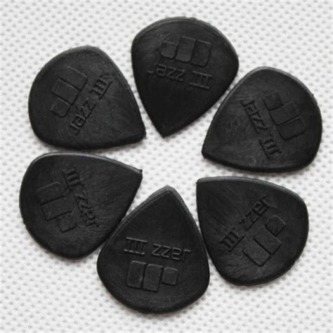 Jazz 3 Nylon Guitar Picks Jazz Iii Guitar Pick1 Grandado